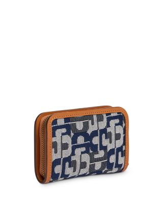 Gerard Darel Mini Monogram Zip Wallet | Bloomingdale's