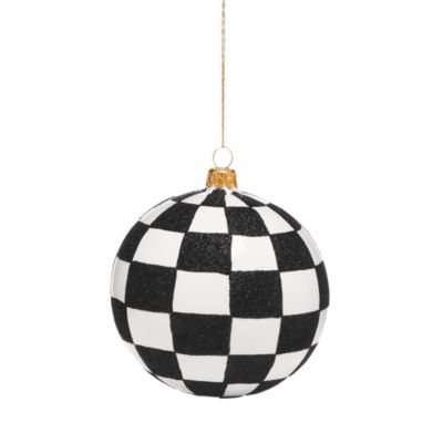 Bloomingdale's Checkered Ball Ornament - 100% Exclusive | Bloomingdale's