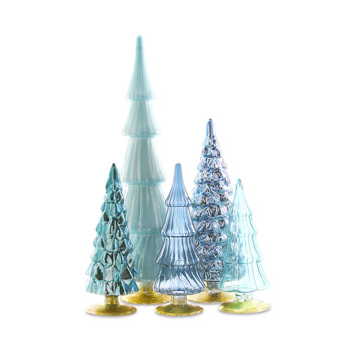 Cody Foster & Co. Tree Figurines, Set of 5 | Bloomingdale's