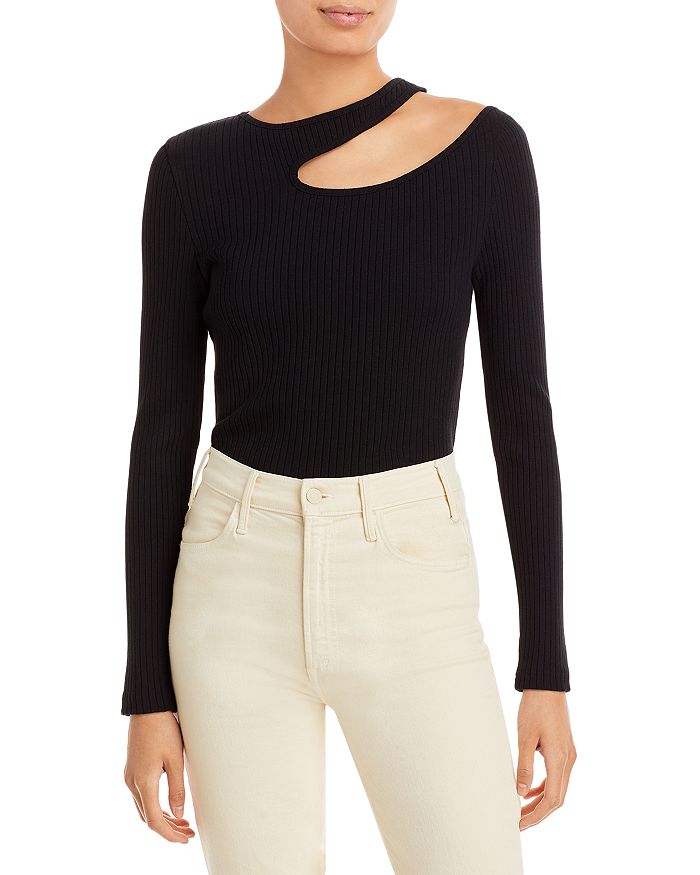 Rails Ali Ribbed Cutout Top | Bloomingdale's