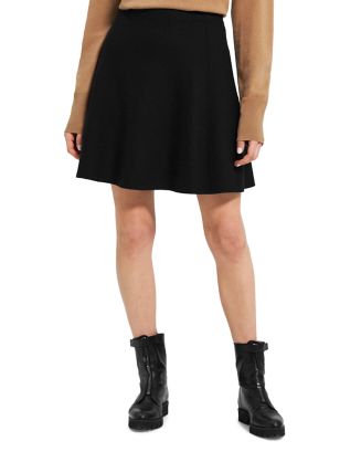 Theory Wool A Line Skirt | Bloomingdale's