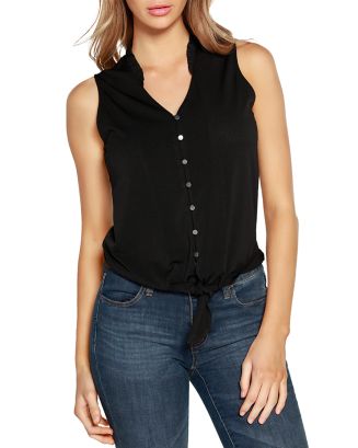 Belldini Ruffled Sleeveless Top | Bloomingdale's