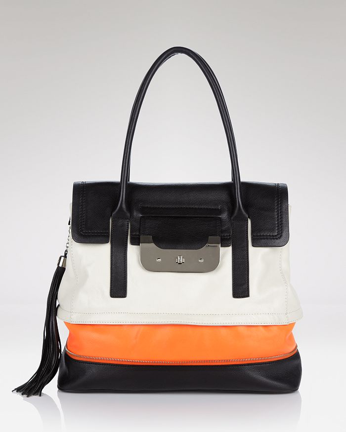 DIANE von FURSTENBERG Harper Laurel Top Handle Tote | Bloomingdale's