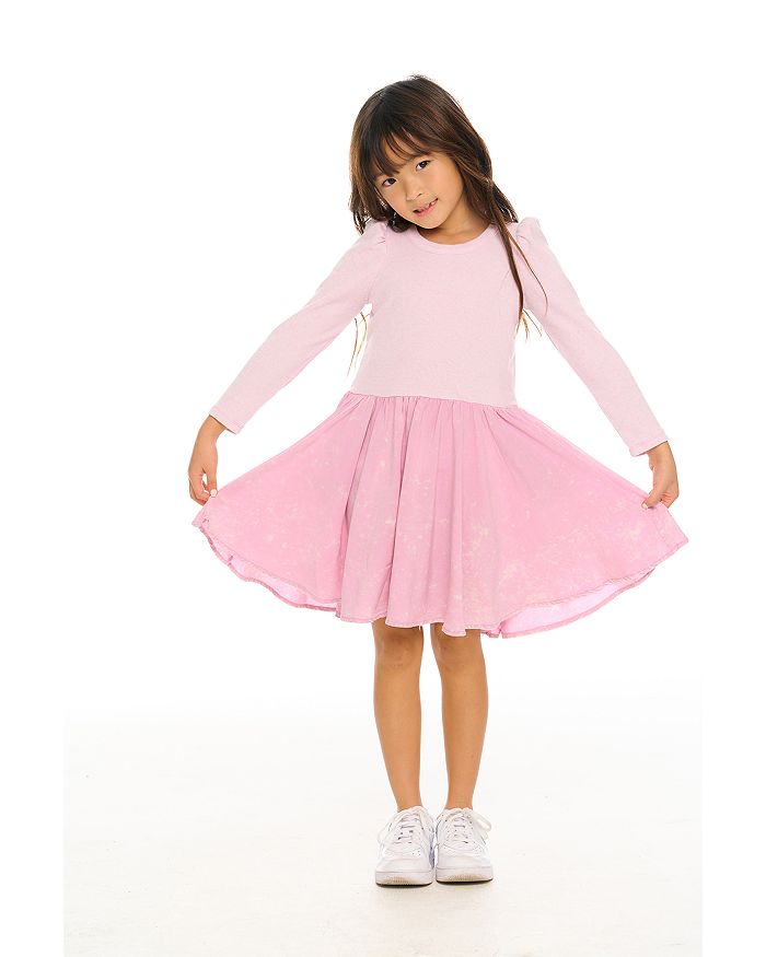 CHASER Girls' Long Sleeve Dress - Little Kid | Bloomingdale's