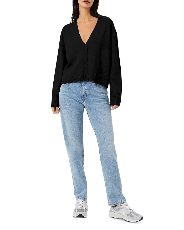 FRENCH CONNECTION Babysoft Drop Shoulder Cardigan | Bloomingdale's