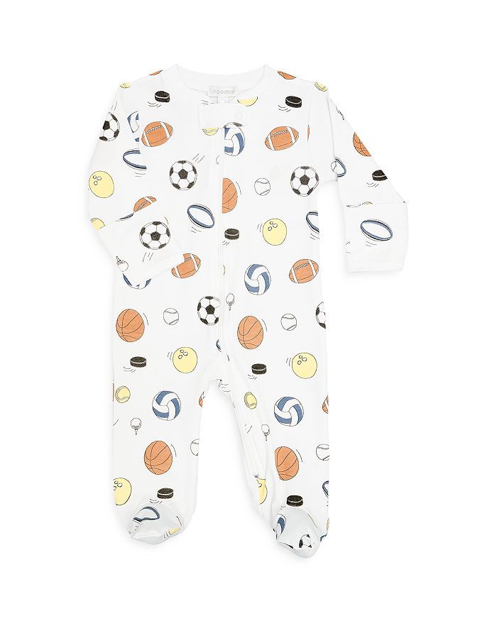 Noomie Boys' Sports Print Footie - Baby | Bloomingdale's