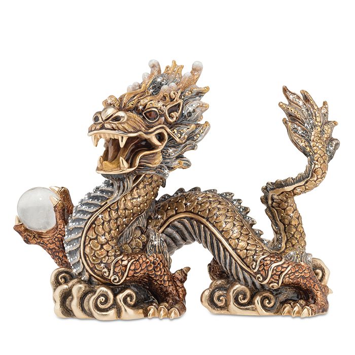 Jay Strongwater Apalala Imperial Dragon Figurine | Bloomingdale's