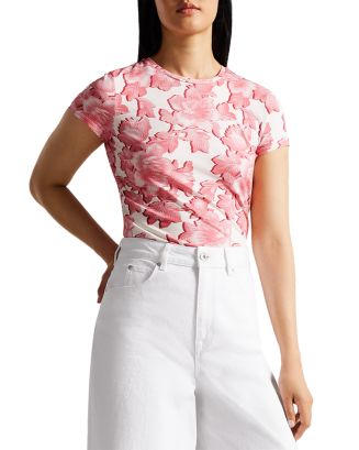 Ted Baker Loissa Printed Fitted Tee | Bloomingdale's