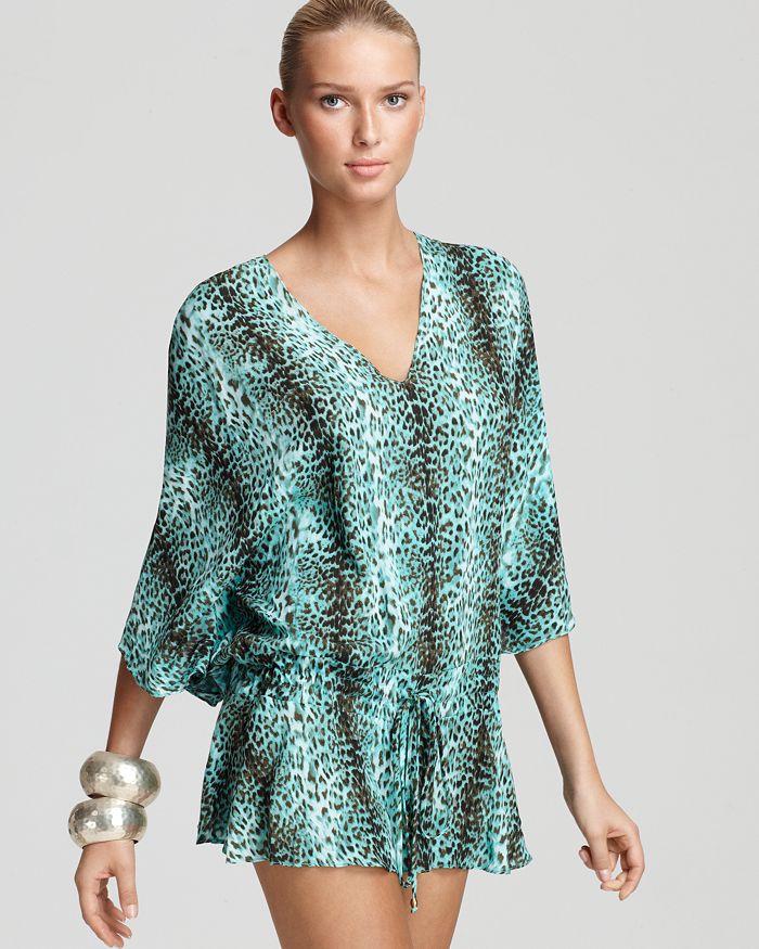 ViX Jangala Animal Print Tunic Cover-Up | Bloomingdale's