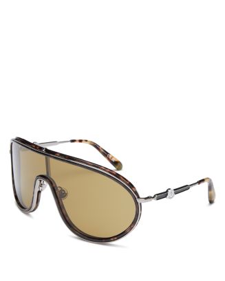 Moncler Vanguard Shield Sunglasses, 150mm | Bloomingdale's