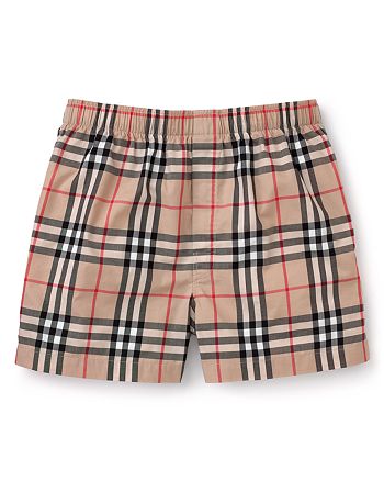 Burberry Check Print Woven Boxers | Bloomingdale's