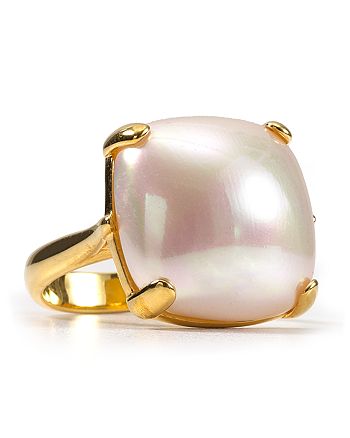 Majorica White Simulated Pearl Ring | Bloomingdale's
