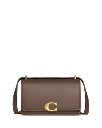 COACH Bandit Small Leather Crossbody | Bloomingdale's