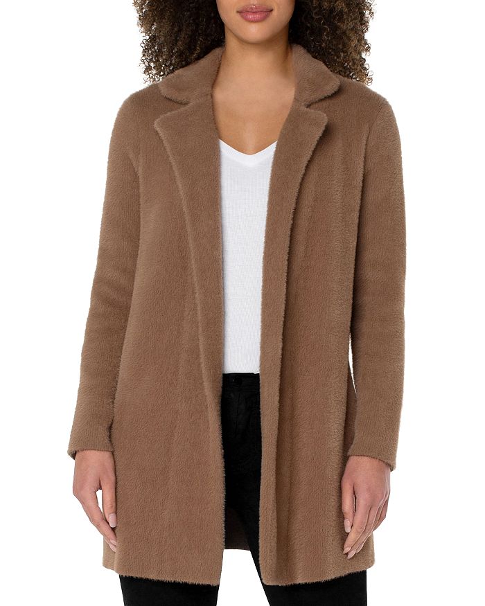 Liverpool Los Angeles Textured Open Front Cardigan | Bloomingdale's