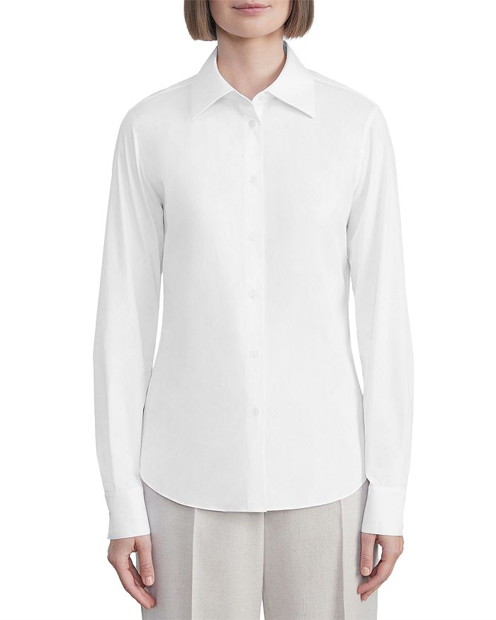 Lafayette 148 New York Button Down Shirt | Bloomingdale's