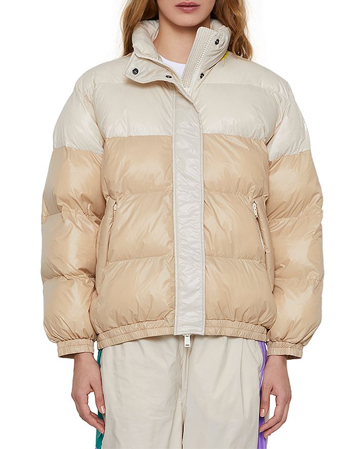 OOF WEAR Color Blocked Puffer Coat | Bloomingdale's