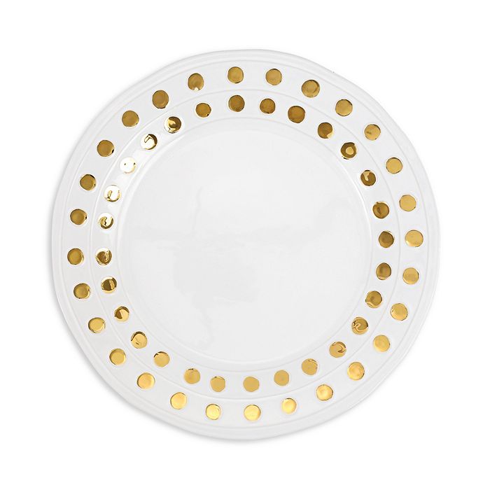 VIETRI Medici Gold Large Round Platter | Bloomingdale's