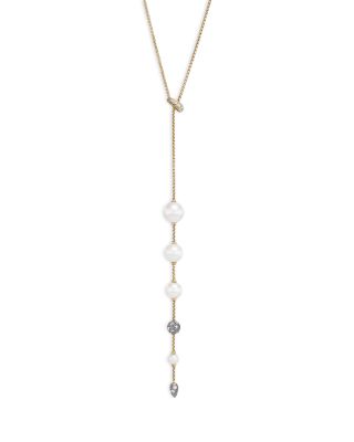 Click here for David Yurman 18K Yellow Gold Cultured Freshwater P... prices