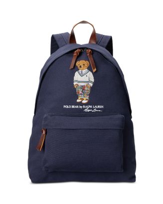 Polo Ralph Lauren Polo Bear Canvas Backpack | Bloomingdale's