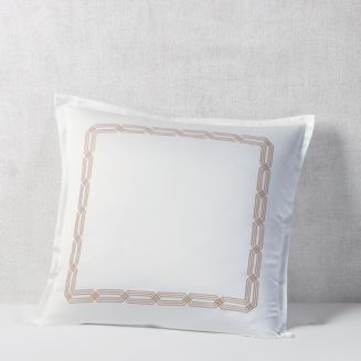 Hudson Park Collection Italian Tivoli Embroidered Euro Sham, Pair ...