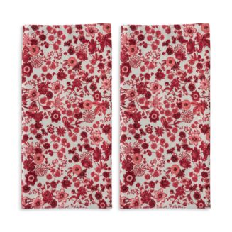 Juliska Field of Flowers Ruby Kitchen Towels, Set of 2 | Bloomingdale's