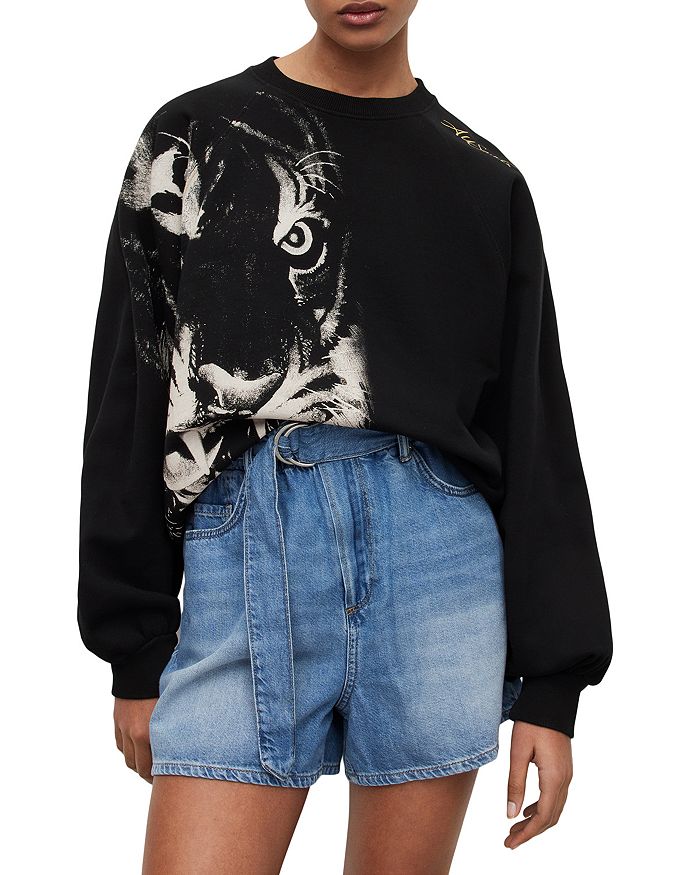 ALLSAINTS Turin Cygni Sweatshirt | Bloomingdale's