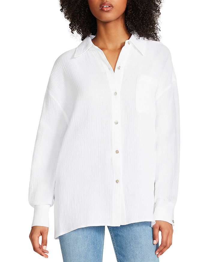 STEVE MADDEN Blanca Button Up Shirt | Bloomingdale's