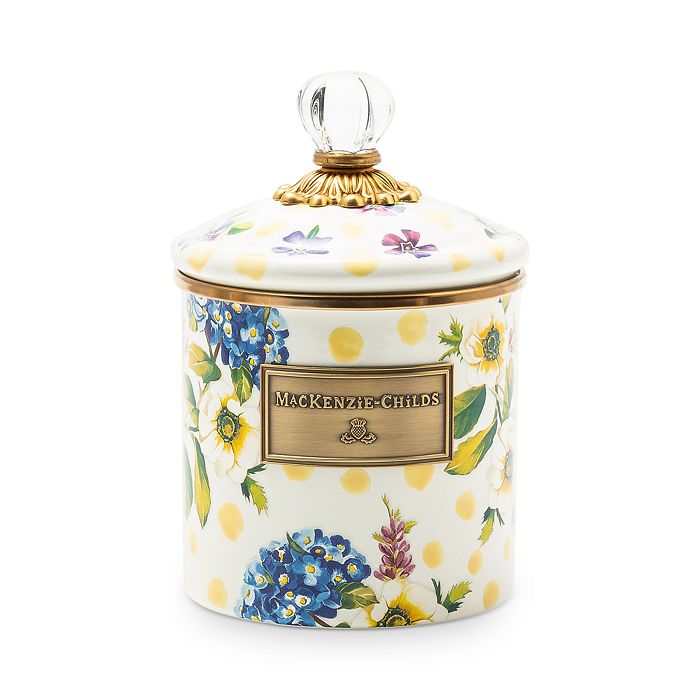 Mackenzie-Childs Wildflowers Enamel Canister, Small | Bloomingdale's