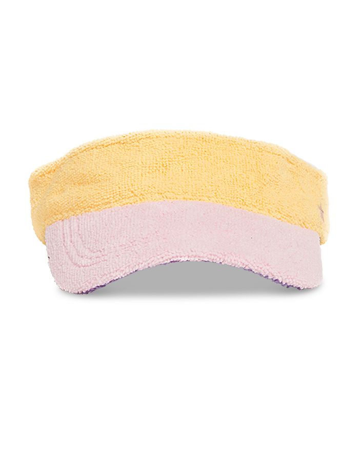 Jocelyn Color Block Terry Visor | Bloomingdale's
