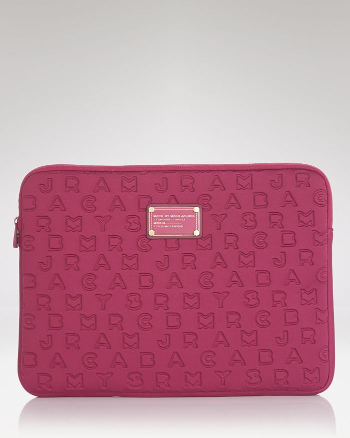 MARC JACOBS MARC BY Computer Case - Dreamy Logo Neoprene, 11 ...