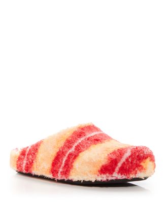 Marni Men's Fussbett Shearling Slip On Clogs | Bloomingdale's