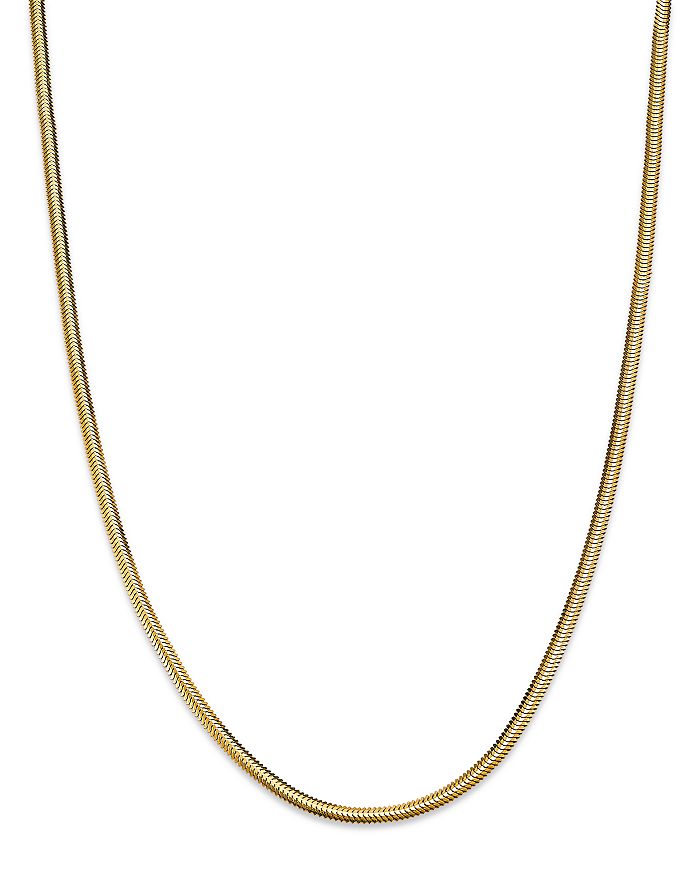 Zoë Chicco Zoe Chicco 14K Yellow Gold Heavy Metal Snake Link Chain ...