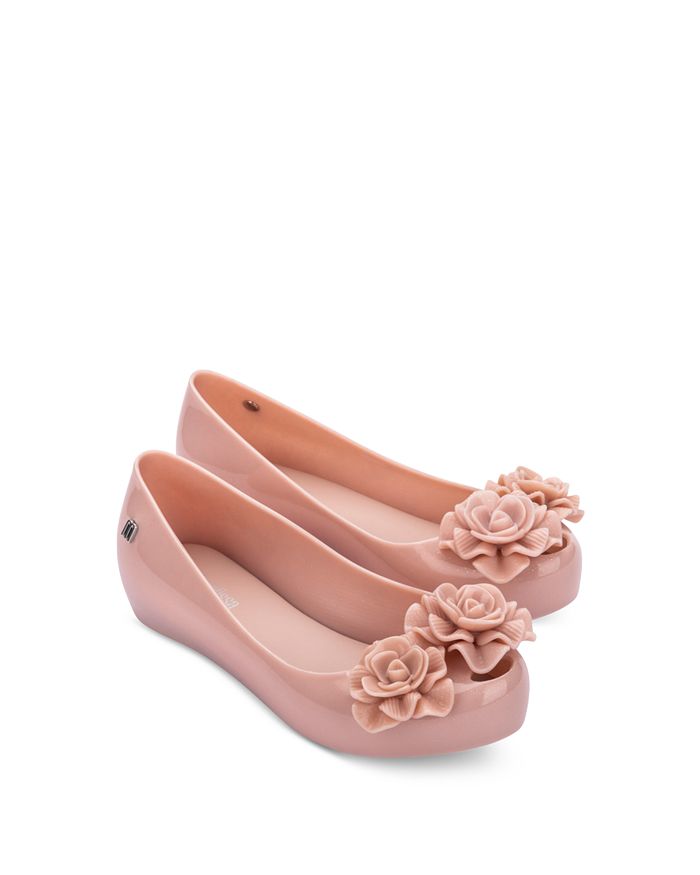 Mini Melissa Girls' Garden Slip On Flats - Toddler, Little Kid, Big Kid ...