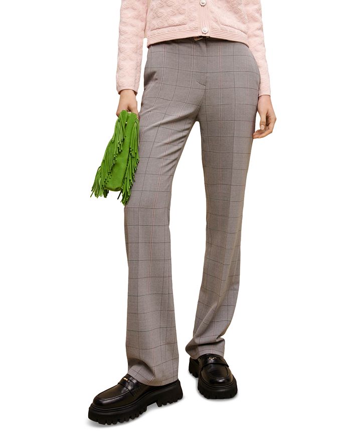 Maje Parreau Straight Pants | Bloomingdale's