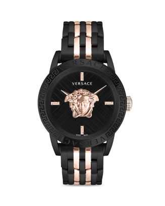 Versace V-Code Watch, 43mm | Bloomingdale's