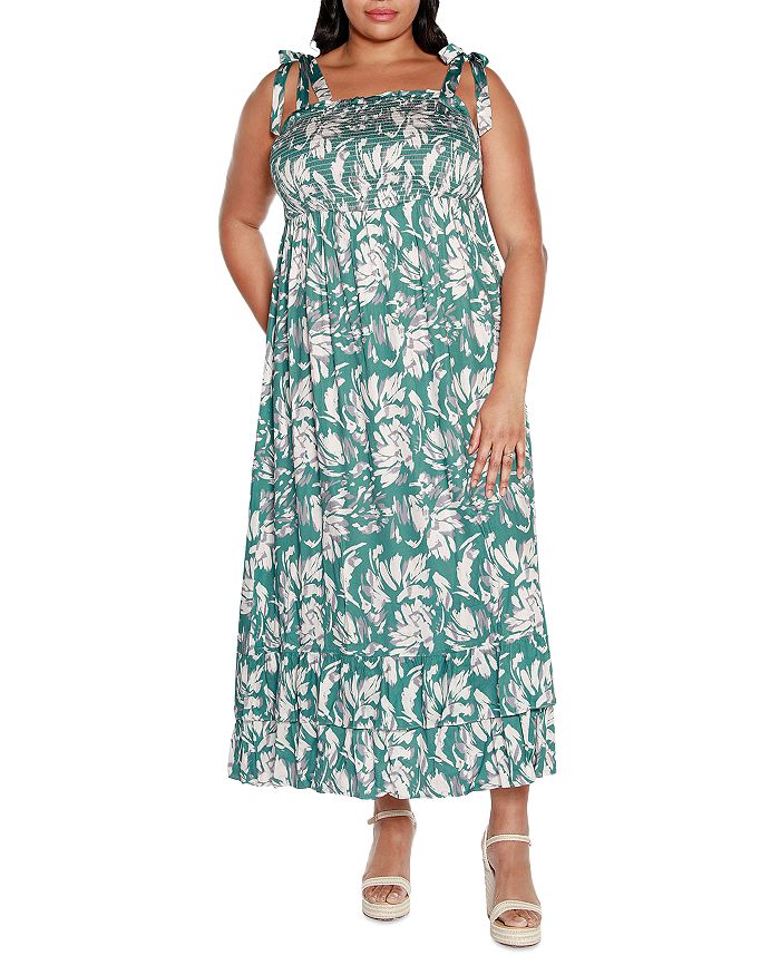 Belldini Plus Smocked Maxi Dress | Bloomingdale's