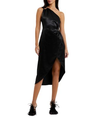 FRENCH CONNECTION Adaline One Shoulder Dress | Bloomingdale's