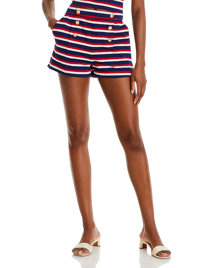 English Factory Button Front Shorts | Bloomingdale's