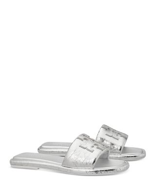 Click here for Tory Burch Womens Double T Sport Slide Sandals prices
