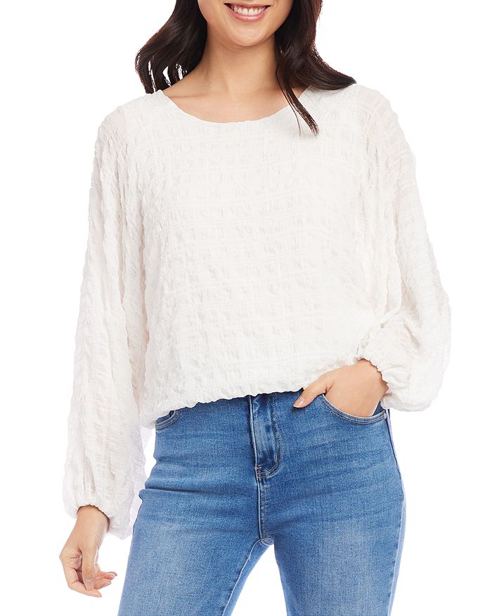 Karen Kane Lantern Sleeve Top | Bloomingdale's