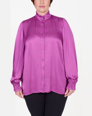 Click here for Mayes Nyc Torie Ruffle Collar Blouse prices