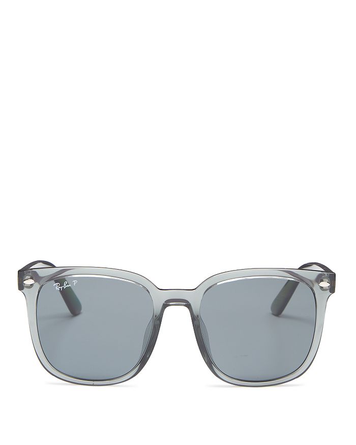 Ray-Ban Polarized Square Sunglasses, 56mm | Bloomingdale's