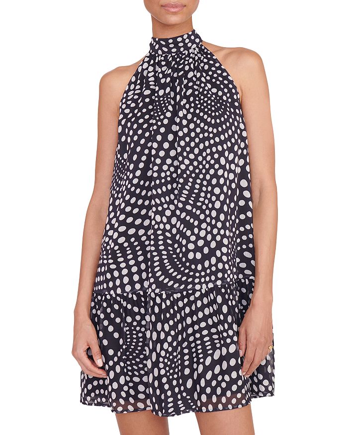 STAUD Halter Mini Dress | Bloomingdale's