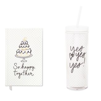 kate spade new york So Happy Together Journal and Tumbler Bridal Set ...