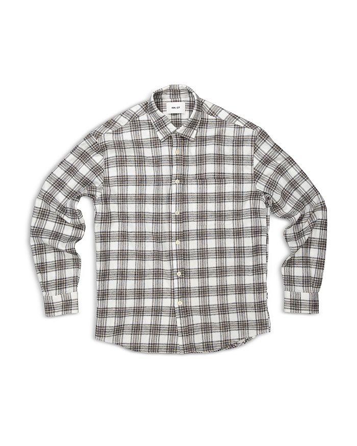 NN07 Deon 5465 Cotton Relaxed Fit Button Down Shirt | Bloomingdale's