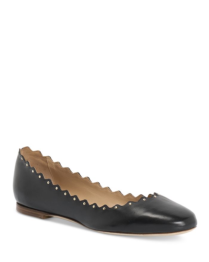 Chloé Women's Lauren Scalloped Ballet Flats | Bloomingdale's