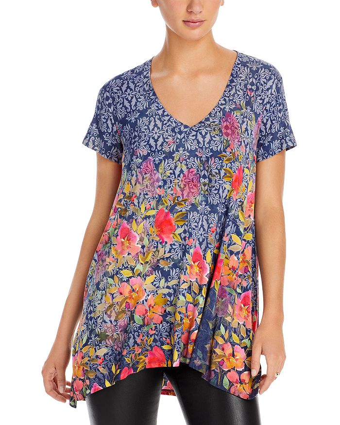 Johnny Was Locust Draped Tee | Bloomingdale's