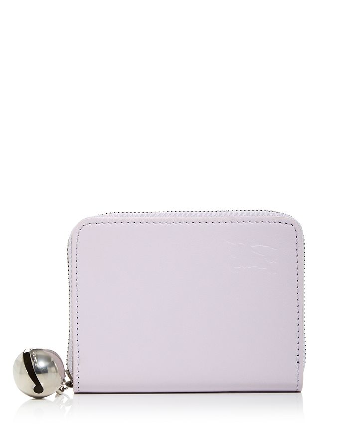 Burberry Mini Zip Around Leather Wallet | Bloomingdale's
