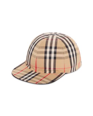 Burberry Unisex Vintage Check Reversible Baseball Cap - Little Kid, Big ...