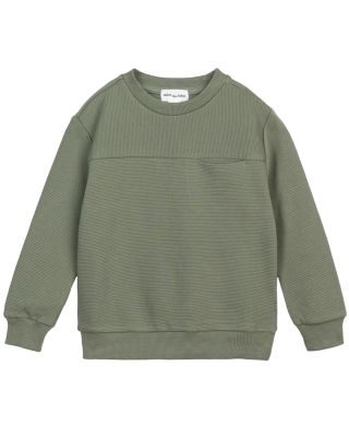 Miles The Label Boys' Ribbed Sweatshirt - Little Kid | Bloomingdale's